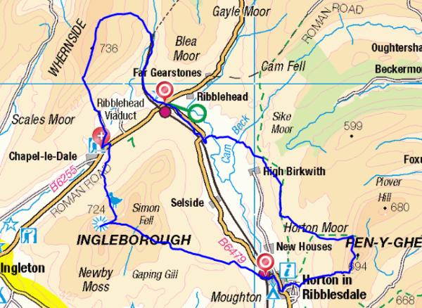 Yorkshire 3 peaks - Transition